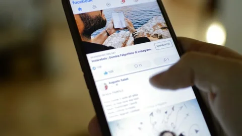 Facebook Scroll Stock Footage ~ Royalty Free Stock Videos | Pond5