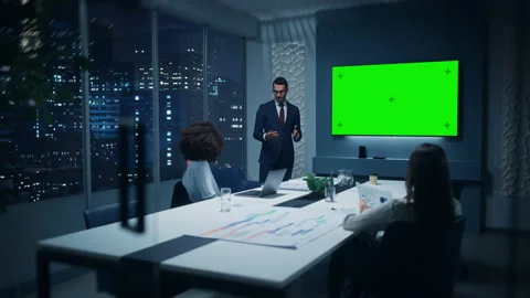 Meeting Green Screen Stock Footage ~ Royalty Free Stock Videos | Pond5