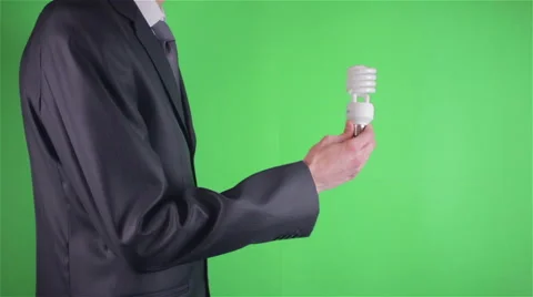 Light Bulb Idea Green Screen Stock Video Footage | Royalty Free Light ...