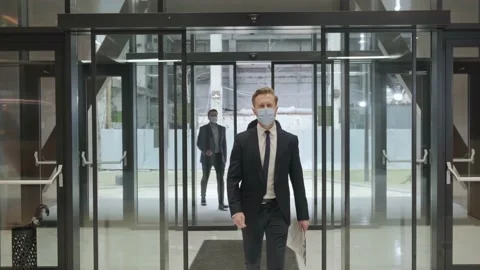 People Entering Building Stock Video Footage | Royalty Free People ...