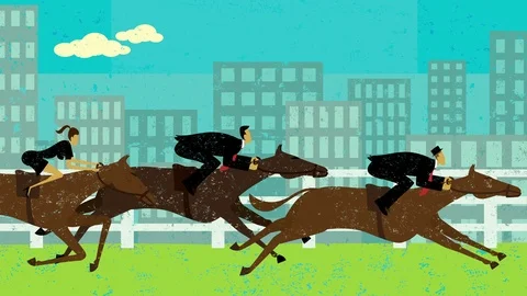 Horse Racing Graphic Stock Videos – Royalty-Free HD & 4K Videos