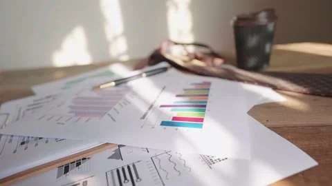 Business people review and sign document... | Stock Video | Pond5