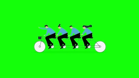 People Tandem Stock Videos – Royalty-Free HD & 4K Videos