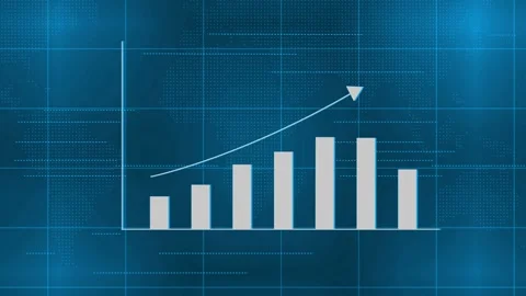 Business profit graph chart and success ... | Stock Video | Pond5