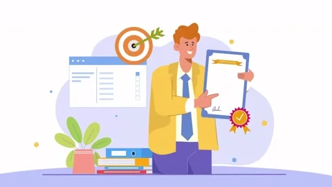 Achivement Certificate Stock Videos – Royalty-Free HD & 4K Videos | Page 2