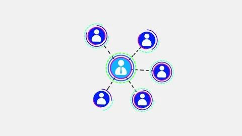 Connecting People Animation Stock Video Footage | Royalty Free ...