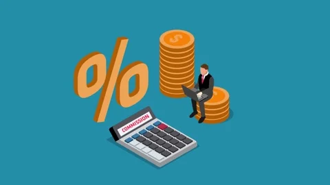 Businessman with growing commission grap... | Stock Video | Pond5