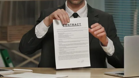 Ripping Contract Stock Video Footage | Royalty Free Ripping Contract ...