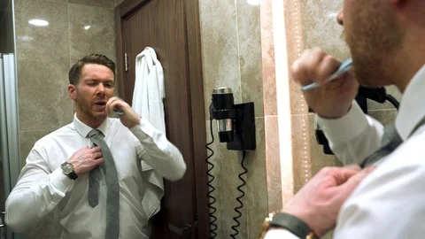 Brushing Teeth Stock Footage ~ Royalty Free Stock Videos | Pond5