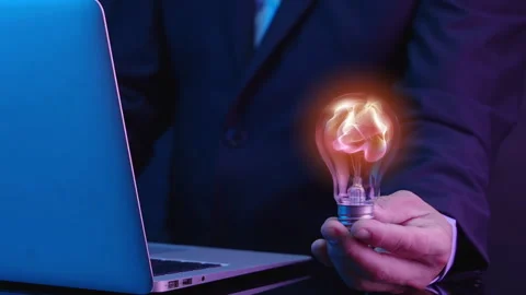 Ai Lightbulb Stock Videos – Royalty-Free HD & 4K Videos