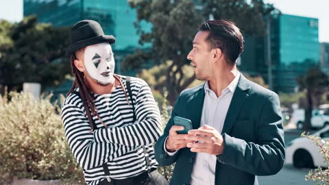 Mime Laugh Stock Video Footage | Royalty Free Mime Laugh Videos | Pond5