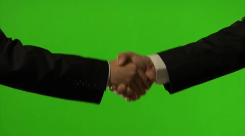 Hand Shake Green Screen Stock Video Footage | Royalty Free Hand Shake ...