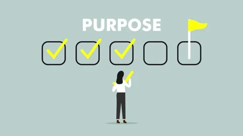 Businesswoman marks tick sign on purpose... | Stock Video | Pond5