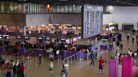 Busy Busy Airport Stock Videos – Royalty-Free HD & 4K Videos
