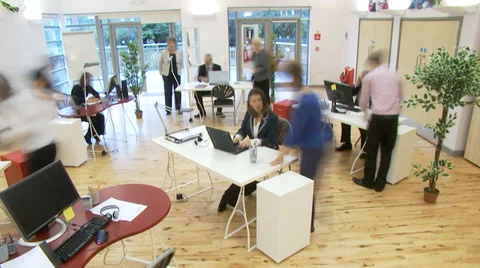 Office Blurring Film Stock Videos – Royalty-Free HD & 4K Videos | Pond5
