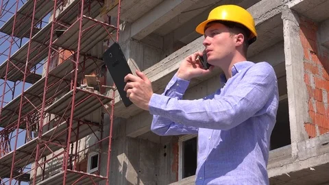 Stressed Contractor Stock Video Footage | Royalty Free Stressed ...
