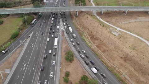 Merging Traffic Stock Footage ~ Royalty Free Stock Videos | Pond5