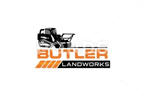 Butler logo template vector. Heavy equipment logo vector for ...