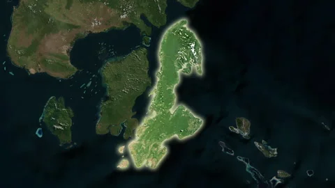 Buton Island - Indonesia close-up - sate... | Stock Video | Pond5