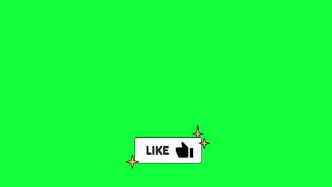 Like Button Animation, Lower Thirds on G... | Stock Video | Pond5