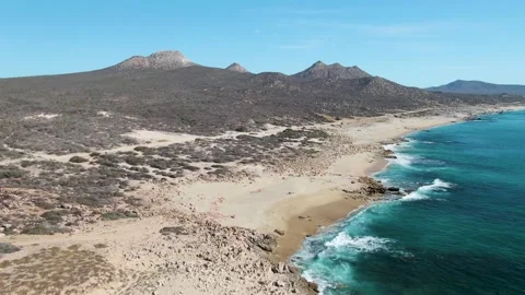 BUZZARDS BEACH EAST CAPE BCS MEXICO-2023... | Stock Video | Pond5