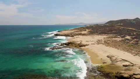 BUZZARDS BEACH EAST CAPE BCS MEXICO-2023... | Stock Video | Pond5