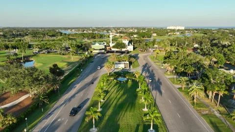 C. Perry Snell Memorial Park With Vinoy ... | Stock Video | Pond5