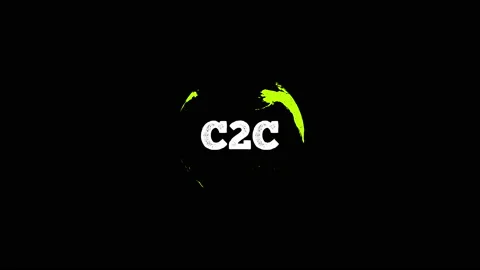 c2c text on green globe animation. | Stock Video | Pond5