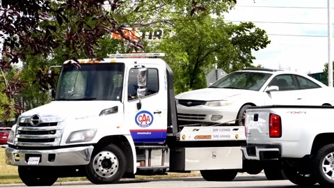 Roadside Assistance Stock Footage ~ Royalty Free Stock Videos | Pond5