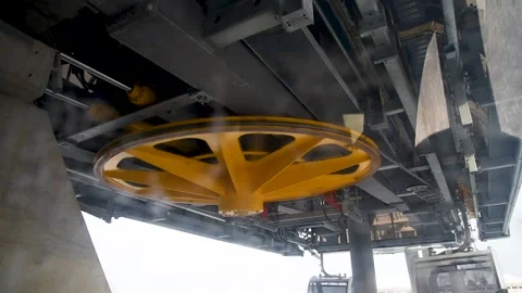 Cable Car Mechanism Stock Video Footage | Royalty Free Cable Car ...
