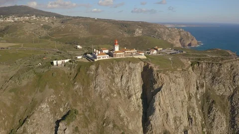 Cabo da Roco, Sintra, Portugal, Europe, ... | Stock Video | Pond5