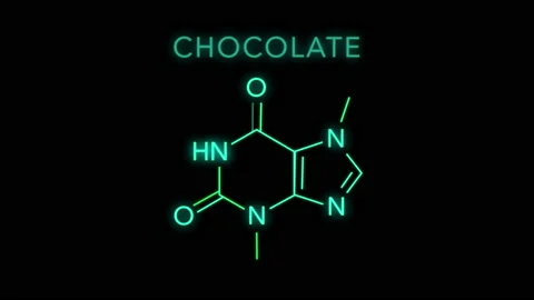 Cacao or Chocolate Molecular Structure S... | Stock Video | Pond5