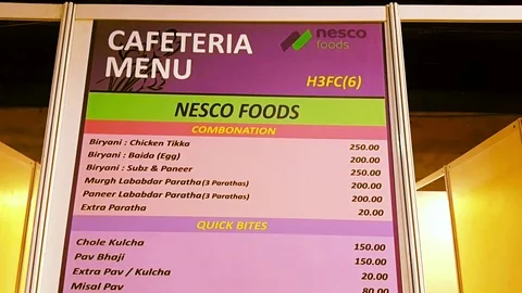 Menu Price List Stock Videos – Royalty-Free HD & 4K Videos | Pond5