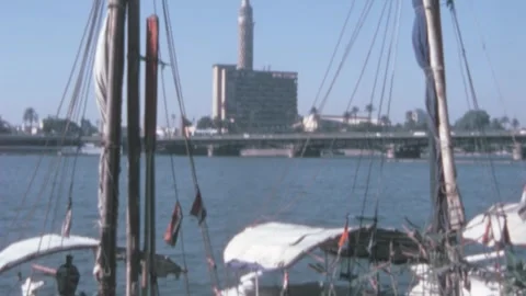 Felucca Cairo Stock Footage ~ Royalty Free Stock Videos | Pond5