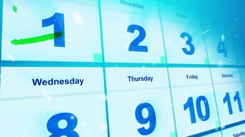 Green Day Dates Stock Videos – Royalty-Free HD & 4K Videos