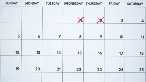 Calendar Days Stock Video Footage | Royalty Free Calendar Days Videos ...