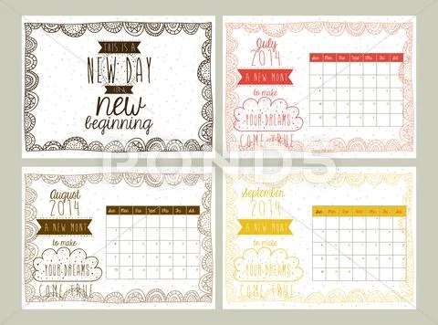 Calendar design over gray background vector illustration Illustration ...