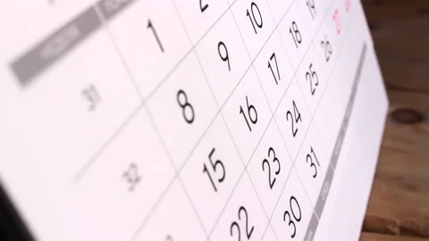 Calendar Pages Falling Stock Videos – Royalty-Free HD & 4K Videos | Pond5