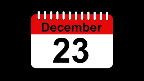 Calendar sheets with numbers from 19 to ... | Stock Video | Pond5