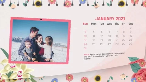Calendar After Effects Templates ~ After Effects Projects | Pond5