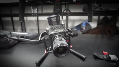 Calibration of professional 8K video cam... | Stock Video | Pond5
