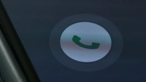 Call answer mobile incoming ringing smar... | Stock Video | Pond5
