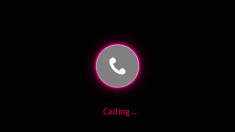 call incoming animated icon. vd 170 | Stock Video | Pond5