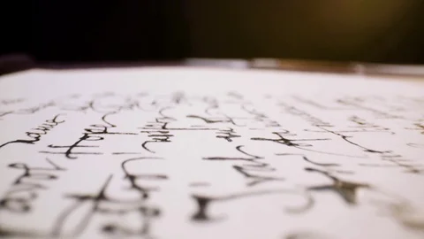 Calligraphy Pen Stock Footage ~ Royalty Free Stock Videos | Pond5
