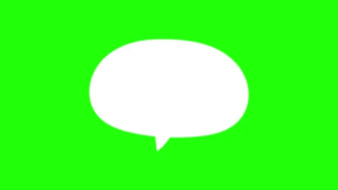 Callout Shape Pop out Animation of Green... | Stock Video | Pond5