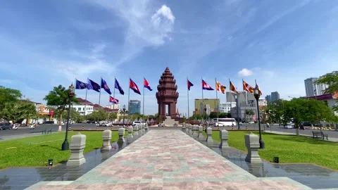 Cambodia Car Flag Stock Videos – Royalty-Free HD & 4K Videos
