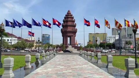 Cambodia Car Flag Stock Videos – Royalty-Free HD & 4K Videos