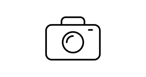 Camera Outline Stock Footage ~ Royalty Free Stock Videos | Pond5