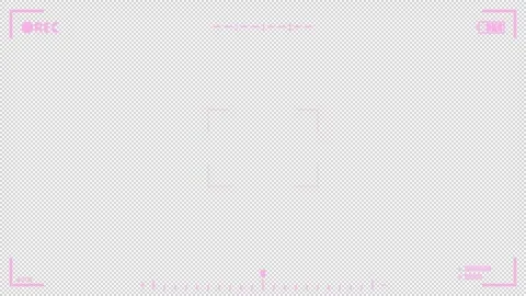 Camera frame REC animated overlay. 1080... | Stock Video | Pond5