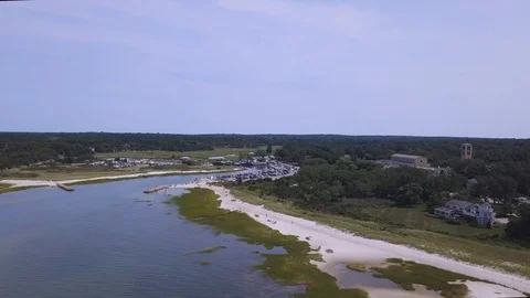 The camera pans right to left, showing t... | Stock Video | Pond5